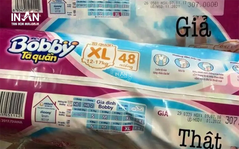 Cách phân biệt bỉm Bobby thật giả Đơn giản & Chính xác